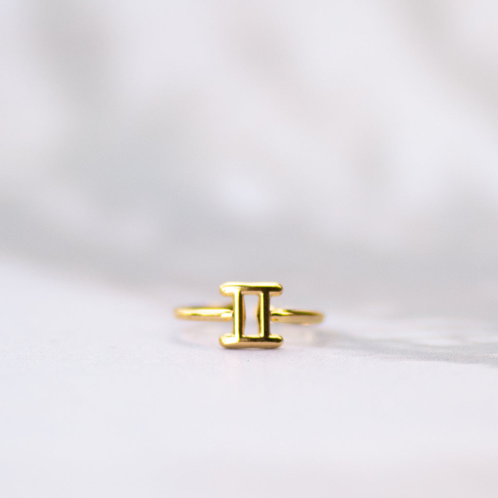 Sterrenbeeld Ring Goud – Versierd