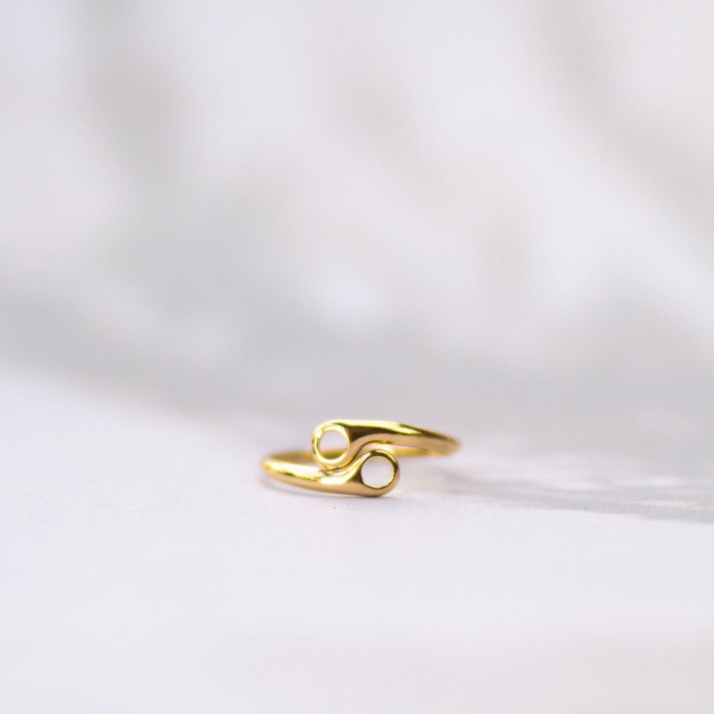 Sterrenbeeld Ring Goud – Versierd