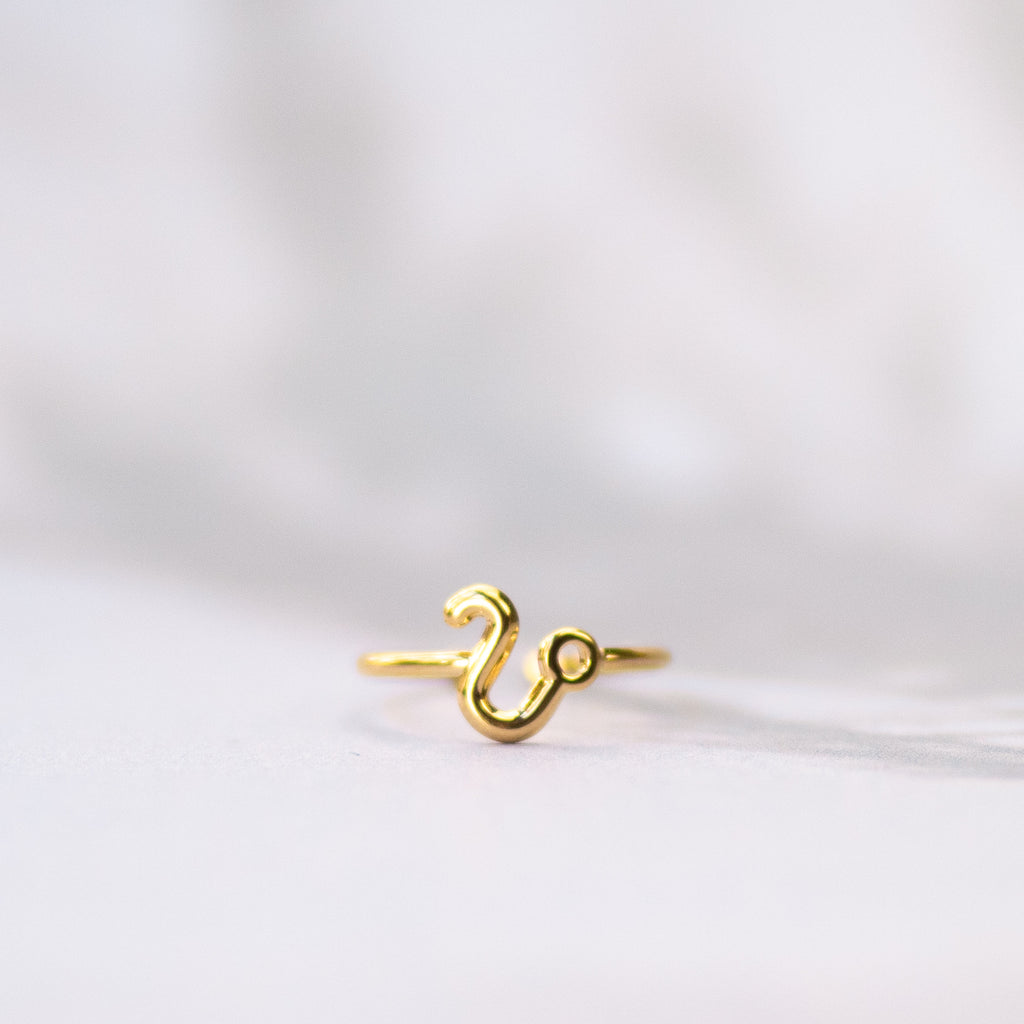 Sterrenbeeld Ring Goud – Versierd